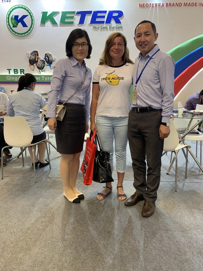 KETER TYRE ON 2019 CITEXPO-GREENTRAC BRAND DEBUT